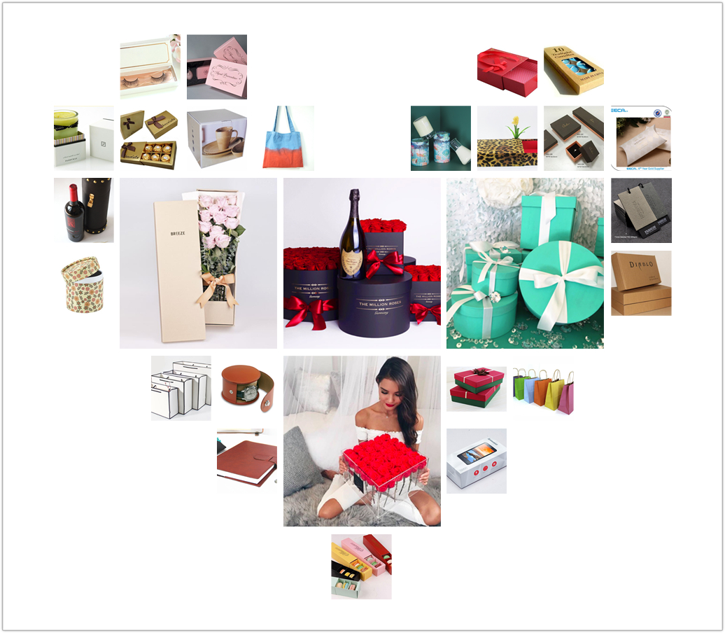 Custom unique letter A-Z shape packaging flower boxes luxury with ...