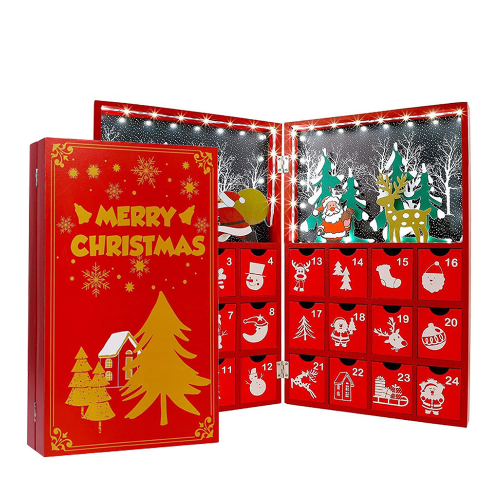 Luxury Paper Magnetic Closure Book Shape Chocolate Christmas Box ...
